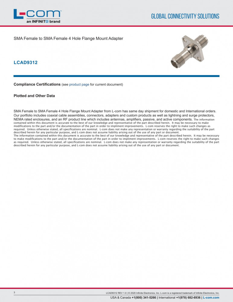 LCAD9312 datasheet page 3