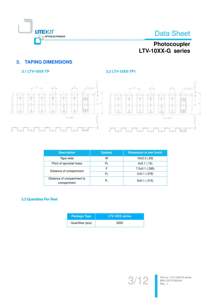 LTV-1009-TP1-G datasheet page 4