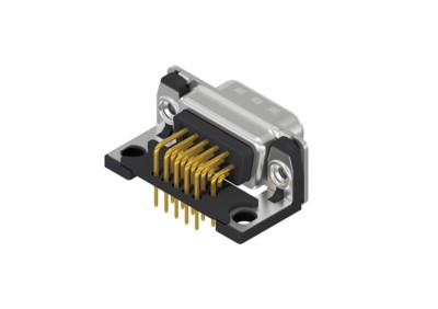 D-SUB High Density • 15-pos. • Plug • Solder pin angled • Plastic bracket • Quality class 3 • UNC 4-40 for sale