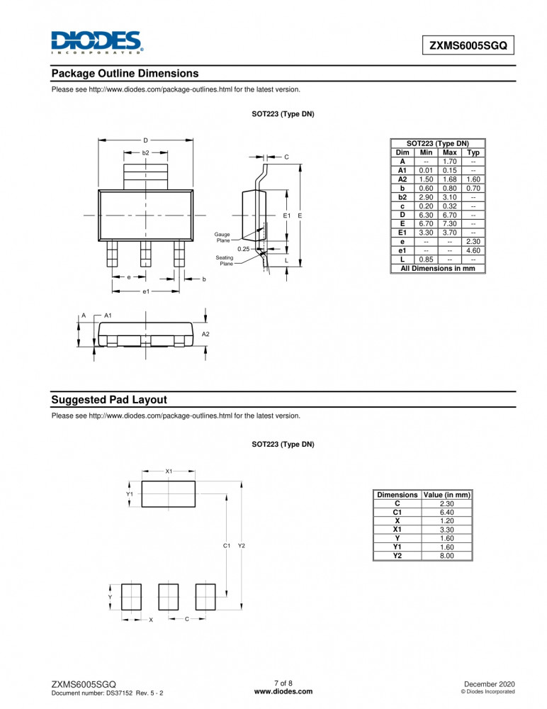 ZXMS6005SGQTA datasheet page 7