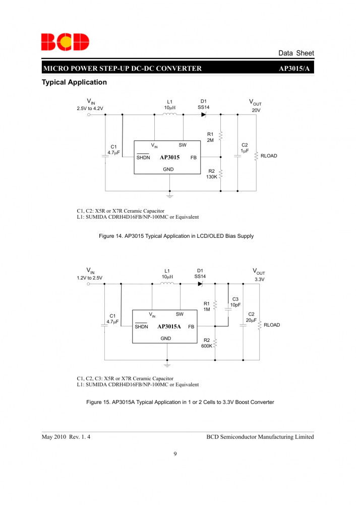 AP3015A datasheet page 9