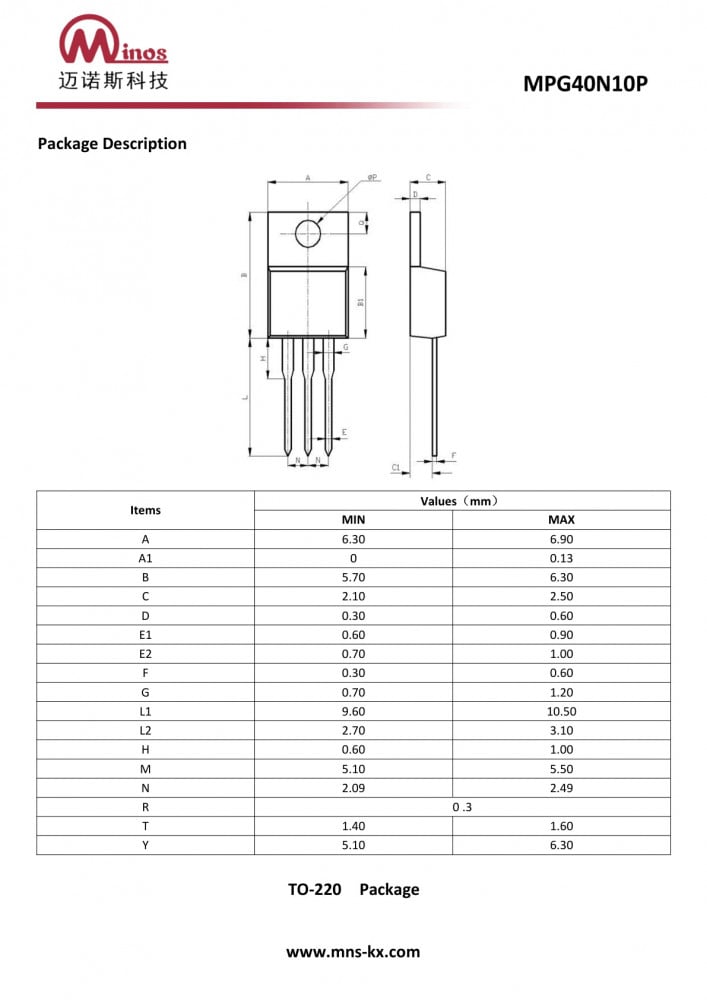MPG40N10P datasheet page 6