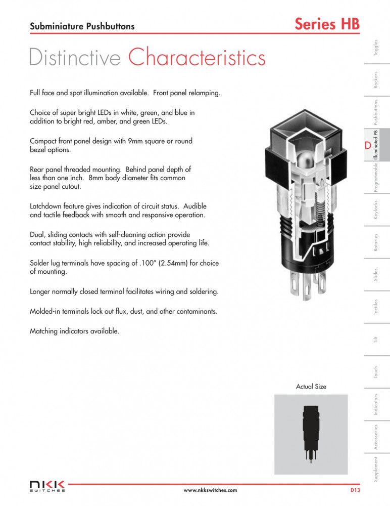 HB15 series technical document page 2