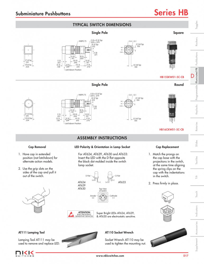 HB15 series technical document page 6