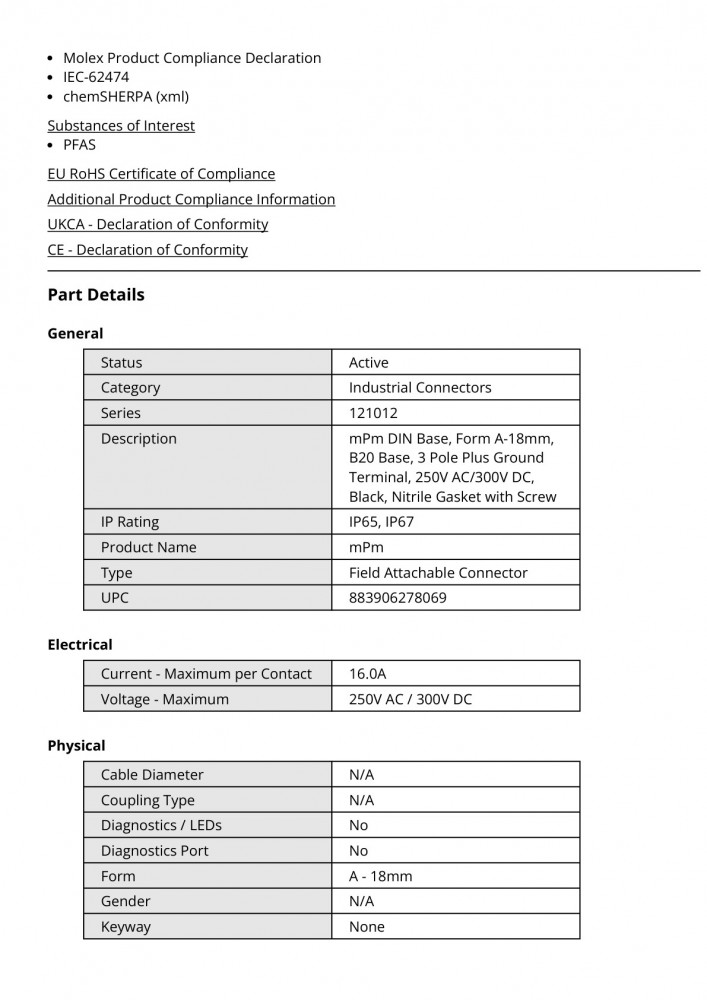 Product document preview page 2