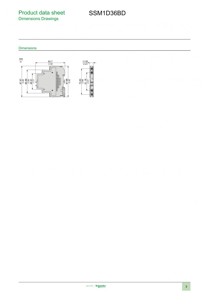 SSM1D36BD technical document page 3