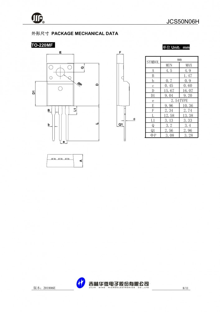 JCS50N06CH datasheet page 8