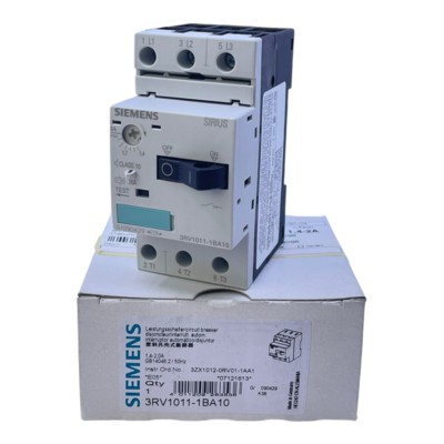 SIEMENS 3RV1011-1BA10 Motor Protective Circuit Breaker for sale