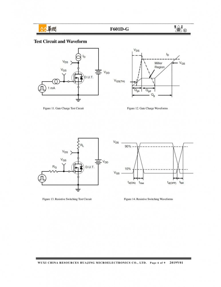 F601D-G datasheet page 6
