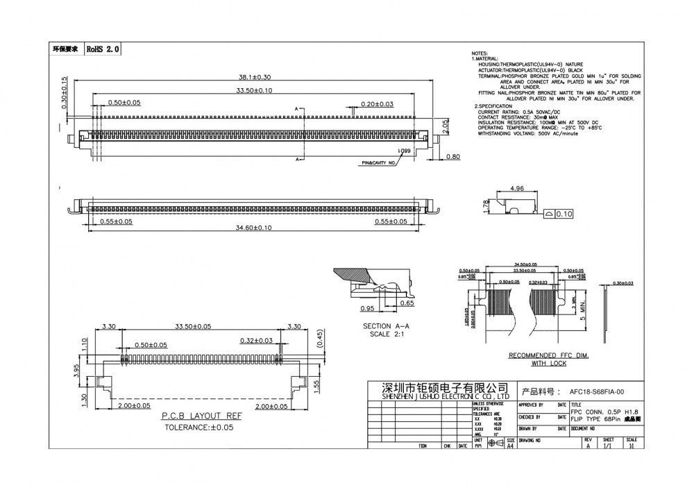 AFC18-S68FIA-00 technical document page