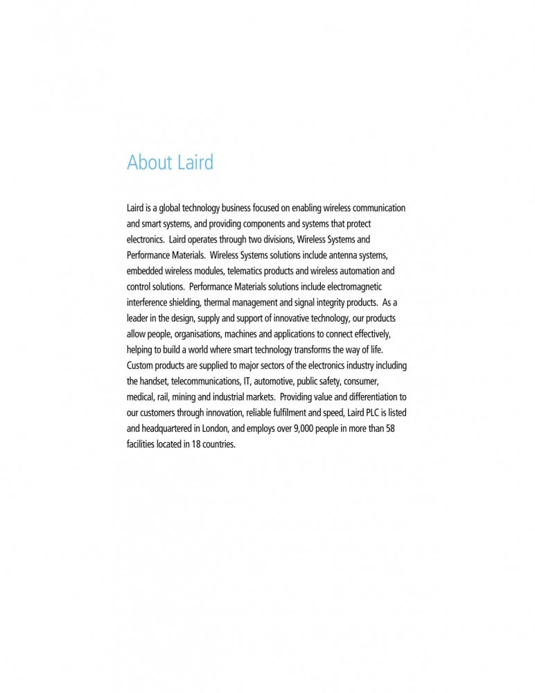 Laird ferrite EMI cable core catalog page 3