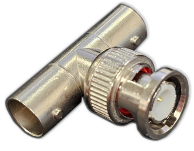 RF ADAPTOR BNC (MALE) TO BNC (FEMALE/FEMALE) for sale