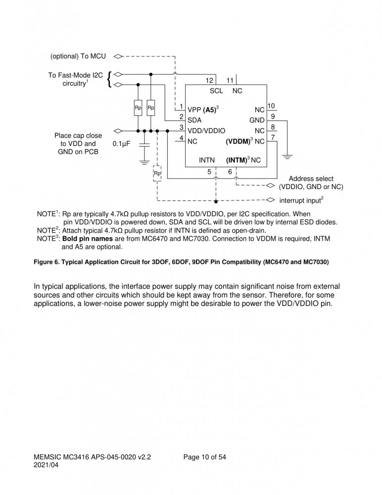 MC3416 datasheet page 10