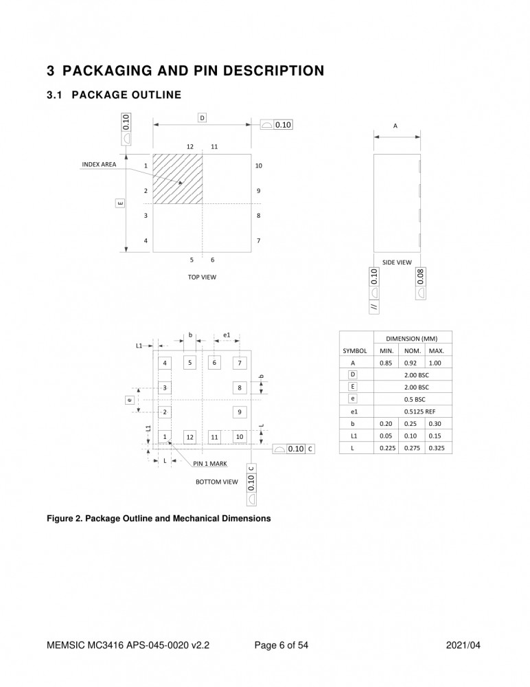 MC3416 datasheet page 6