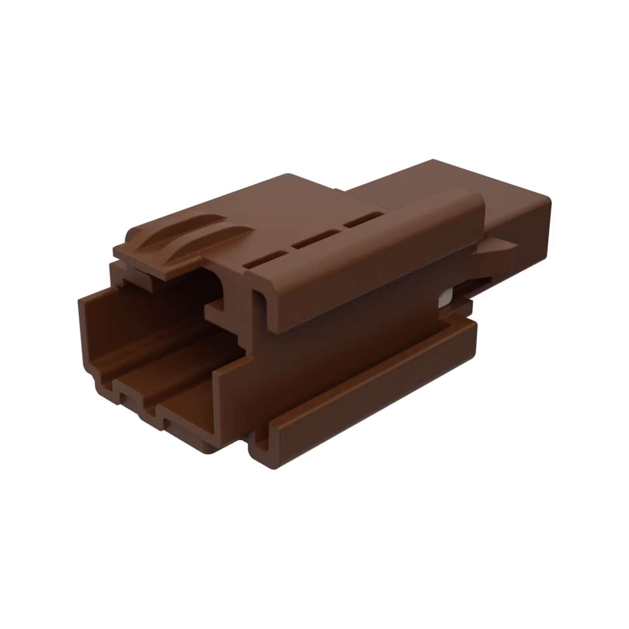 2.54mm H-DAC 64, 4 Way Male Housing Assembly, Single Row, Polarization C, Brown, with Xmas Tree Attachment for sale