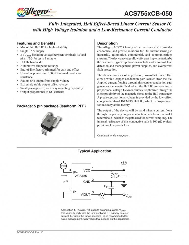 ACS755SCB-050-PFF datasheet page 2
