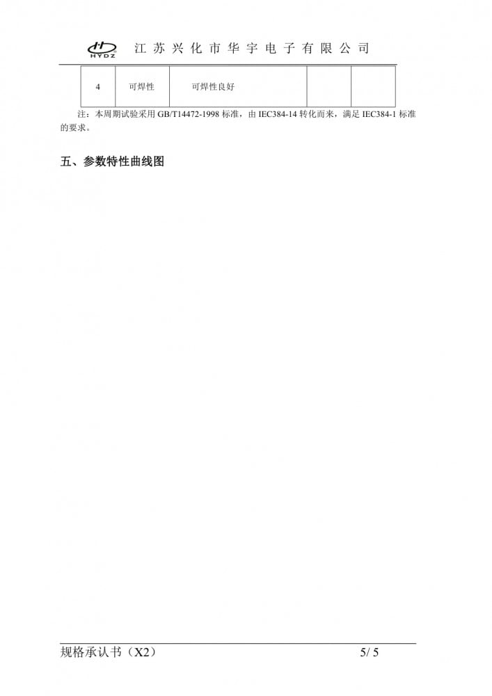 HYDZ 275V/224 datasheet page 5