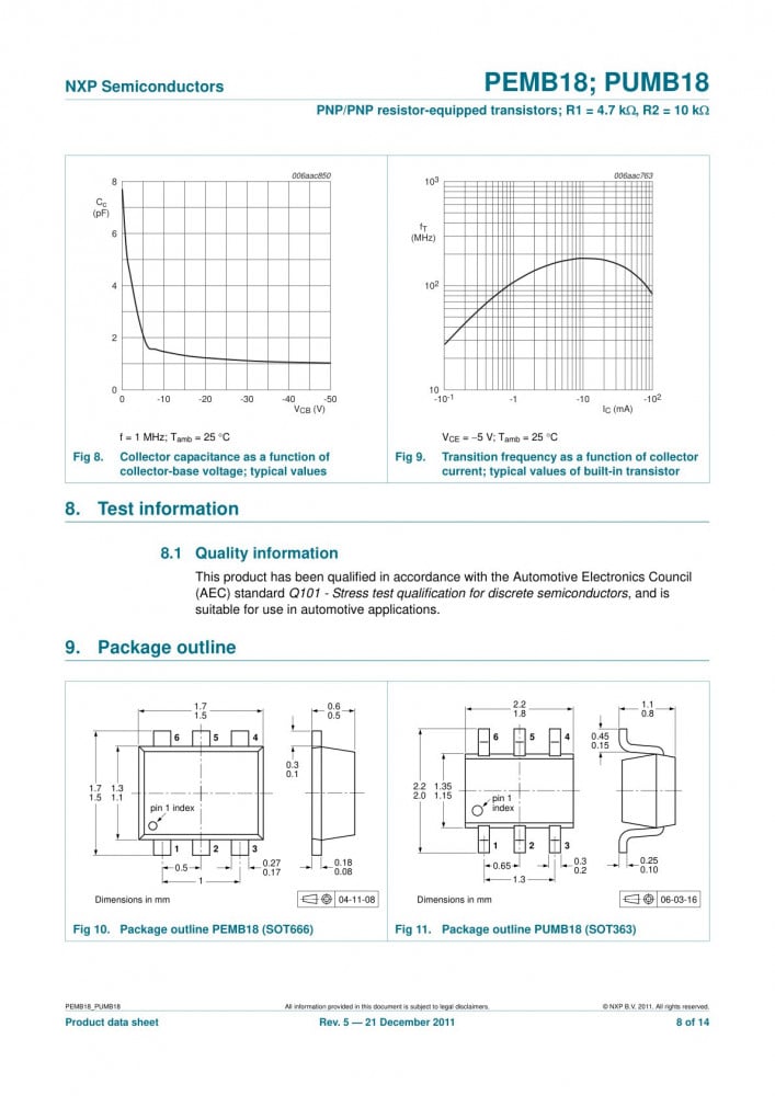 PUMB18 datasheet page 9