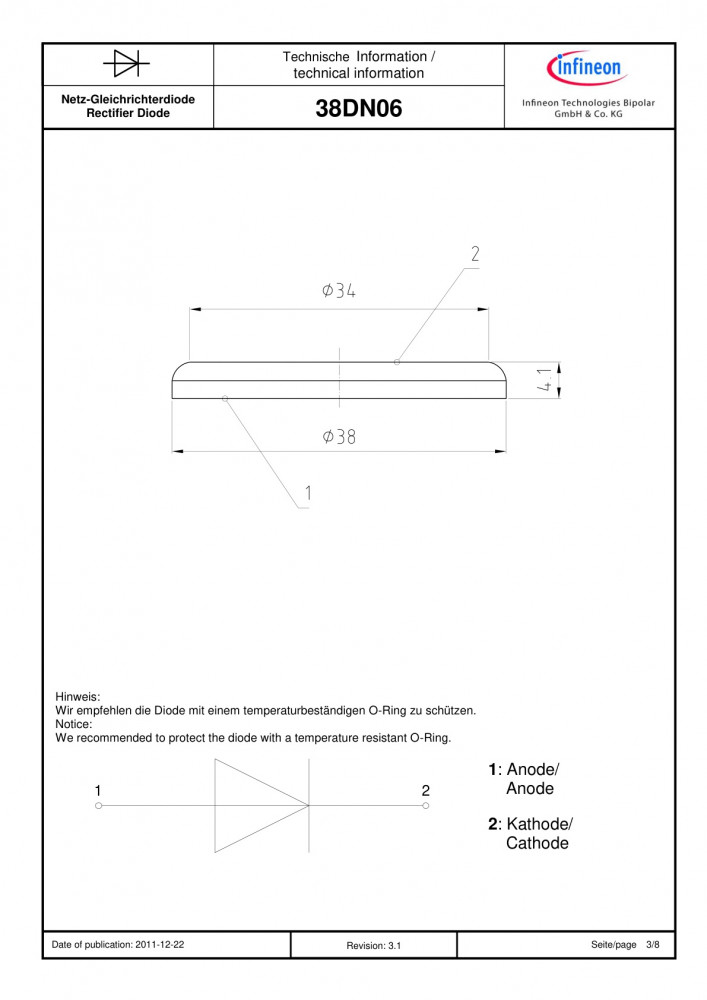 38DN06 technical document page 3