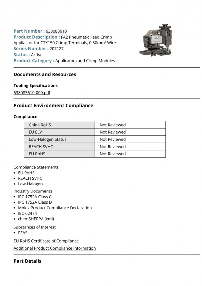 638083610 tooling document page 1