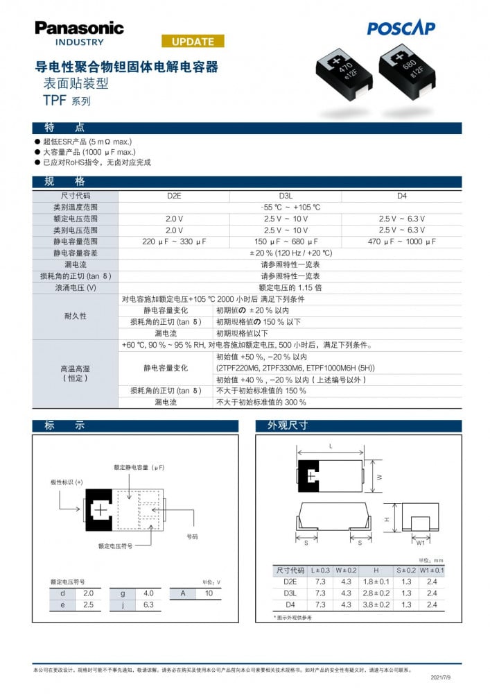ETPF680MPH datasheet page 1