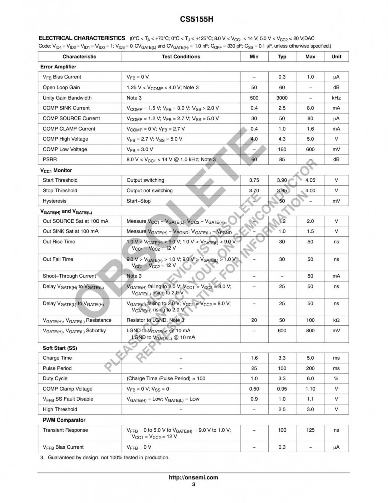 CS5155H datasheet page 4