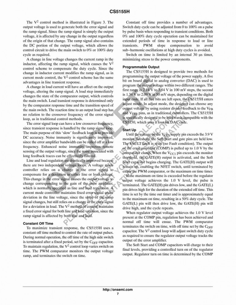 CS5155H datasheet page 8