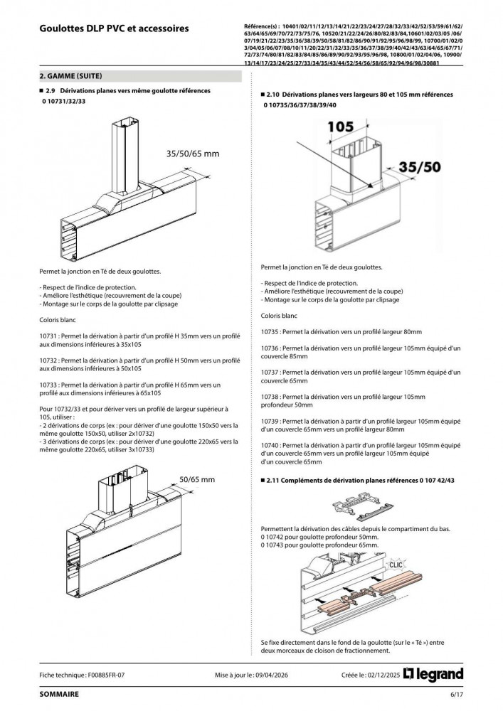 Legrand DLP technical document page 6