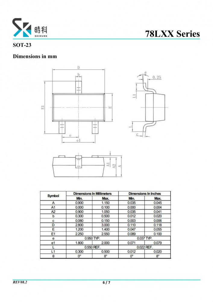 Shikues 78L12 datasheet page 6