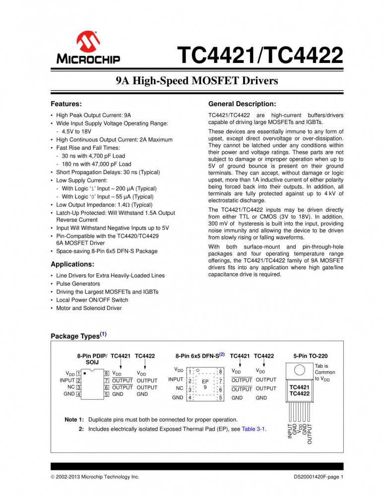 TC4421 document page 1