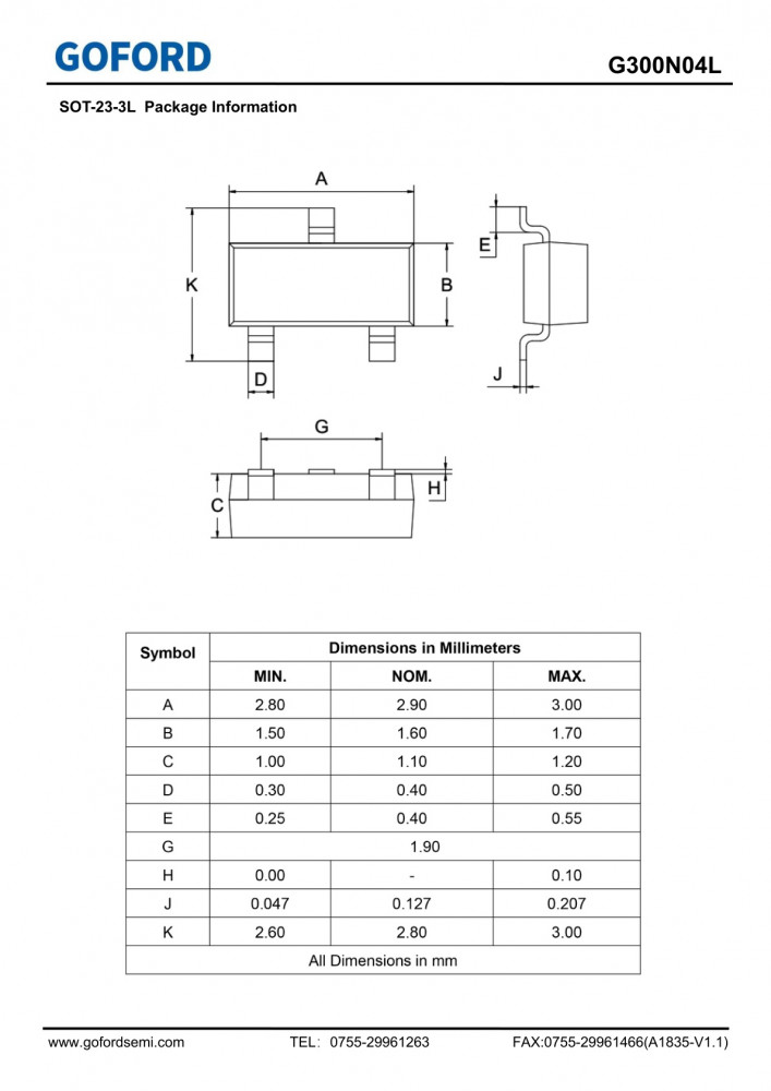 G300N04L datasheet page 6