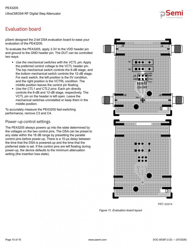 PE43205 document preview, page 10