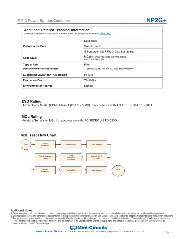 NP2G+ datasheet page 4