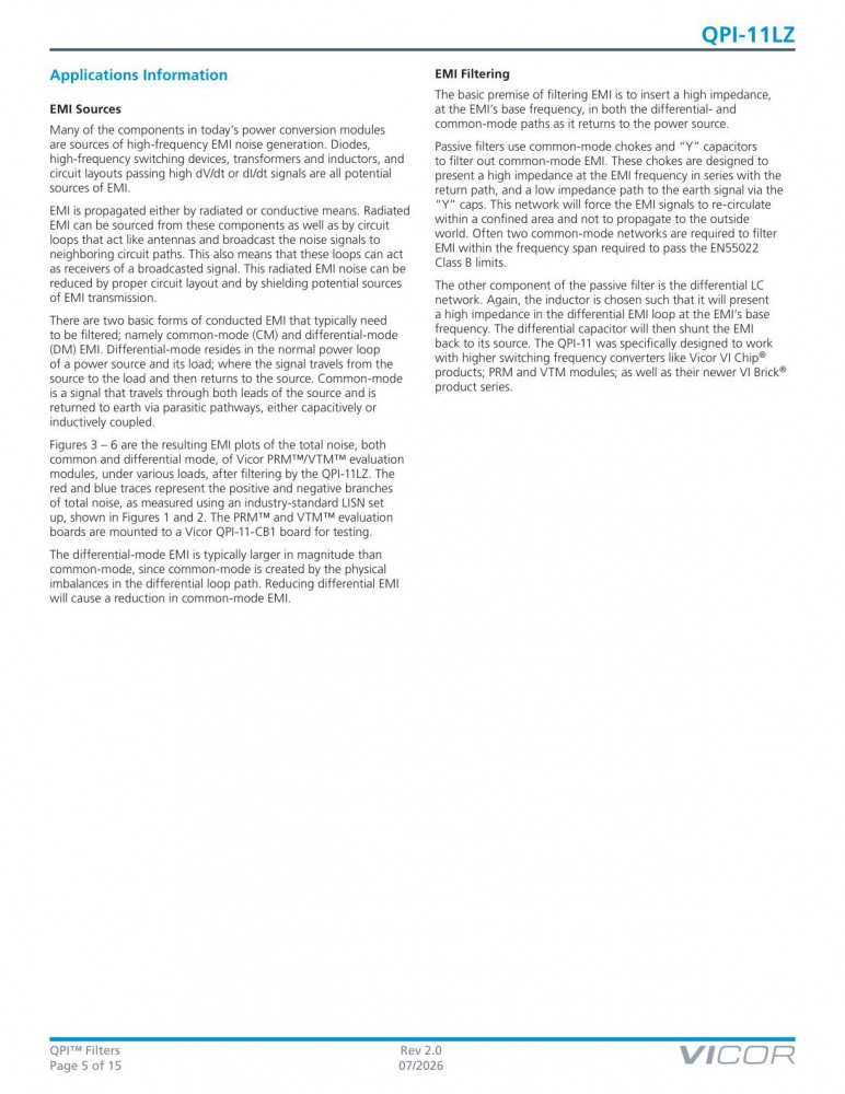 QPI-11LZ technical document page 5