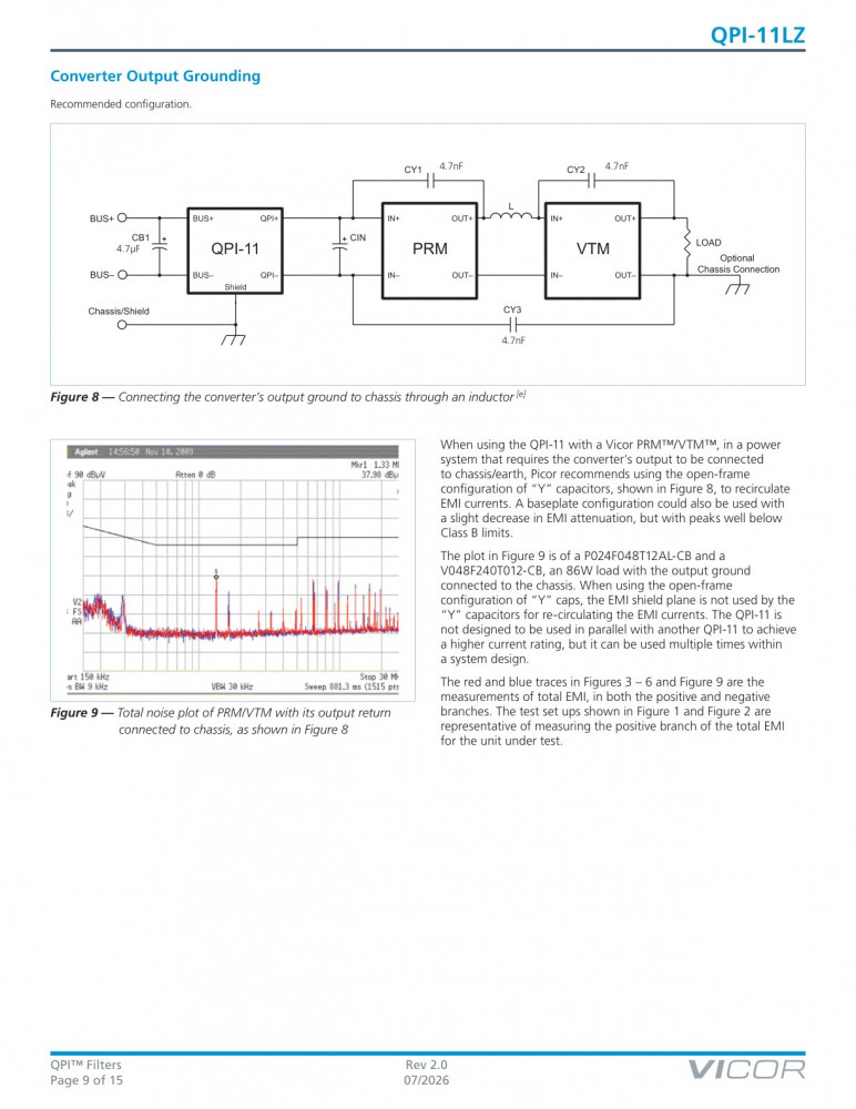 QPI-11LZ technical document page 9