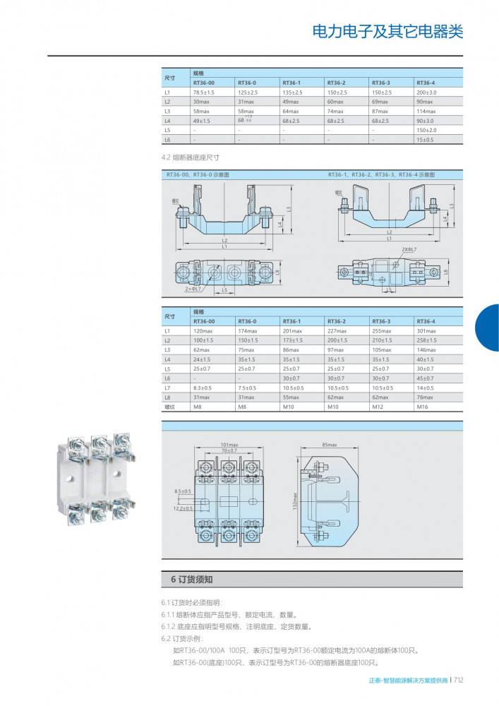 RT36 series technical document page 3