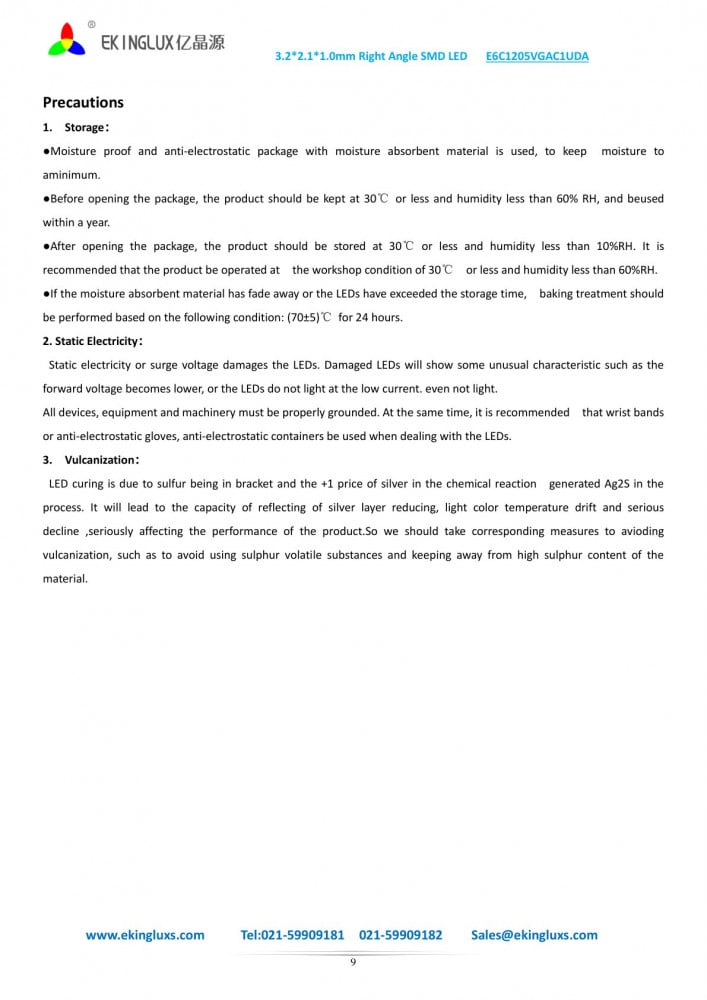 E6C1205VGAC1UDA datasheet page 9