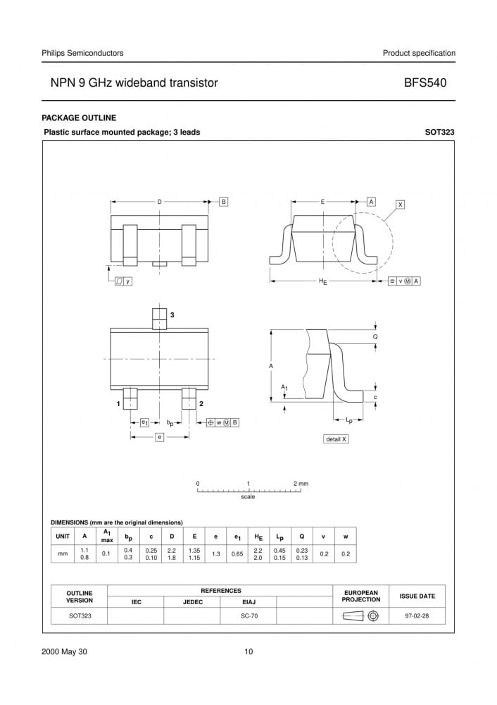 BFS540 datasheet page 10