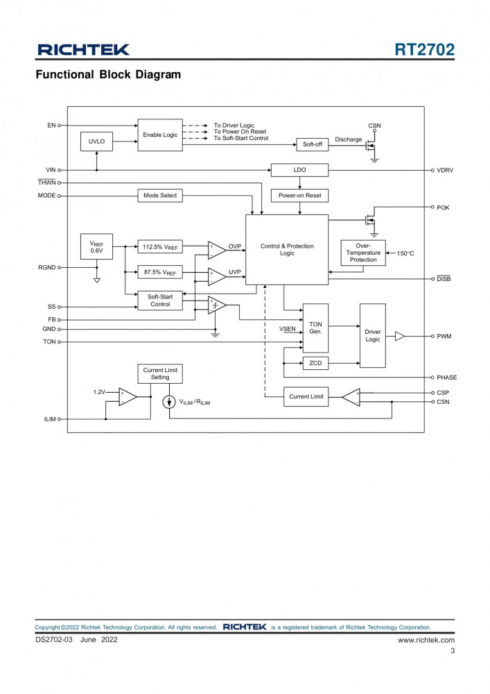 RT2702 technical document page 3