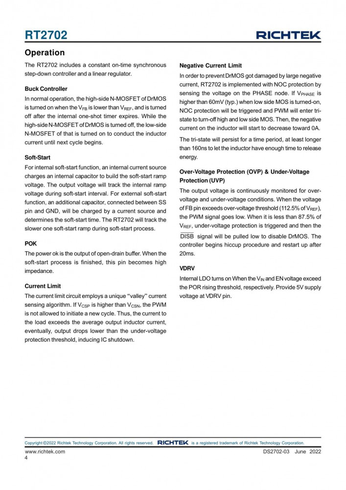 RT2702 technical document page 4