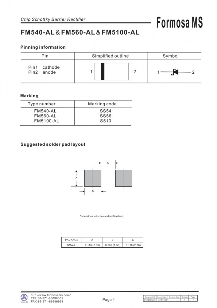 FM5100-AL datasheet page 4