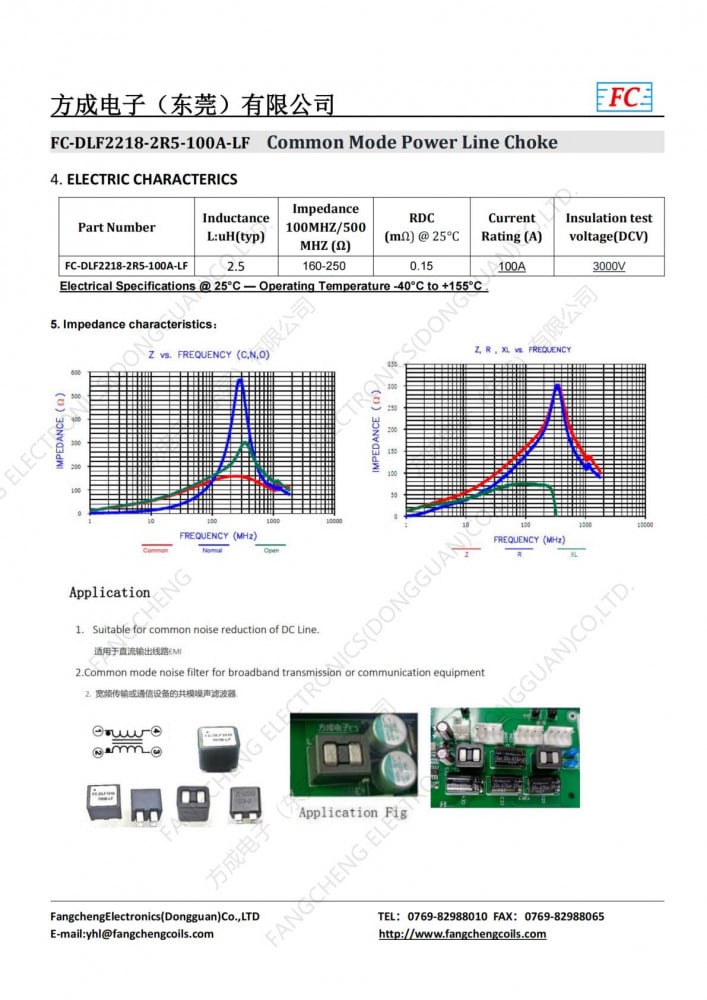 FC-DLF2218-2R5-100A-LF datasheet page 2