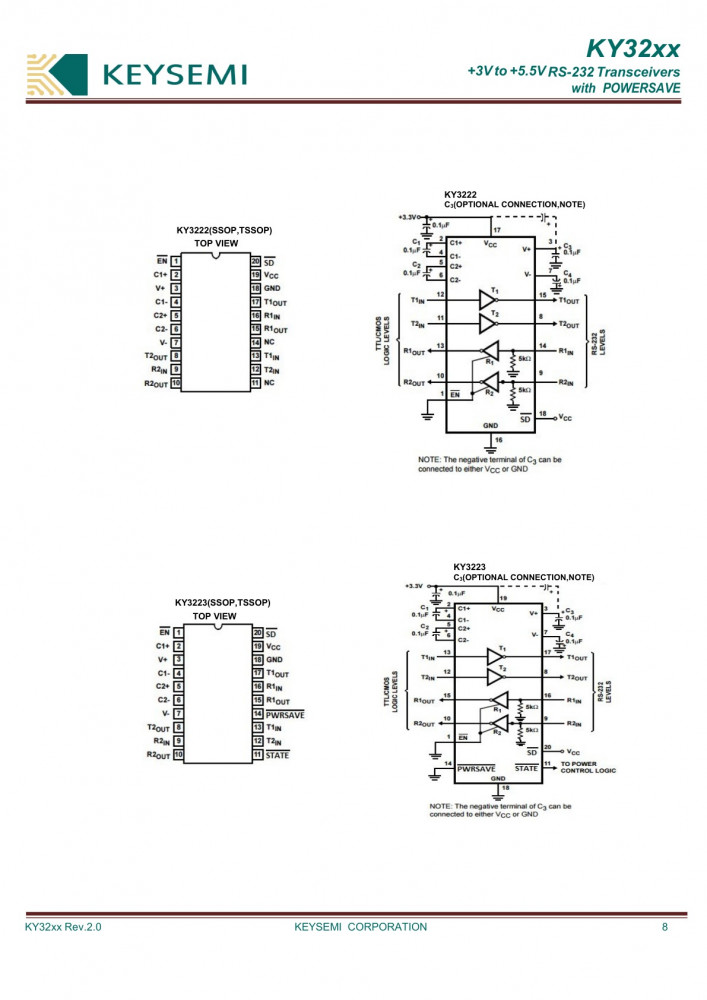 KY3232LEEY datasheet page 8