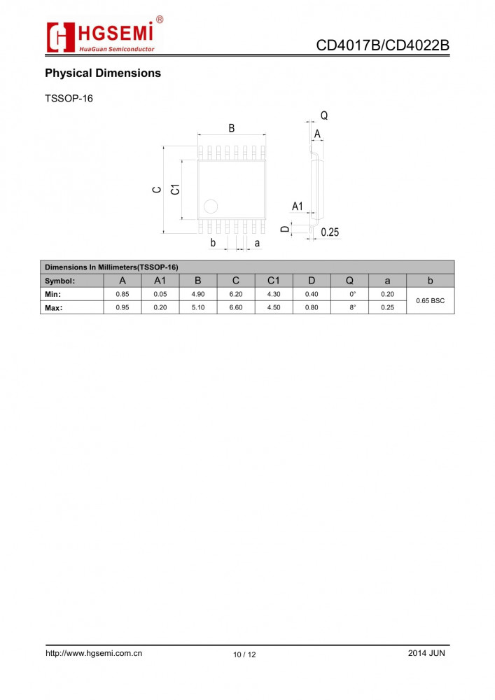 CD4022B technical document page 10