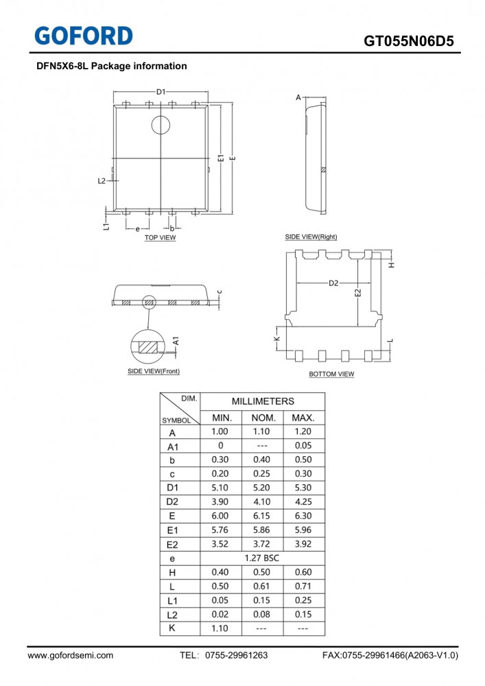 GT055N06D5 datasheet page 6