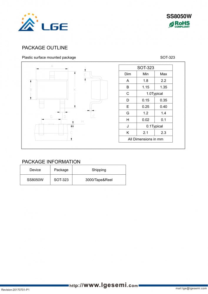 SS8050W datasheet page 4