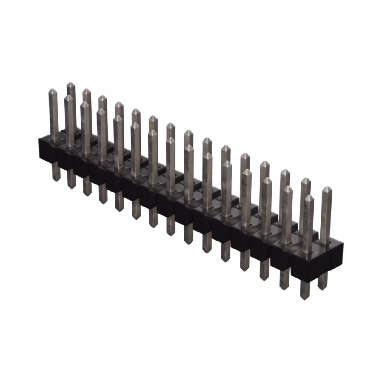C-Grid Header, 2.54mm Pitch, Through Hole, Dual Row, Vertical, 30 Circuits, 2.54µm Tin (Sn) Plating, Tray Packaging, Lead-Free for sale