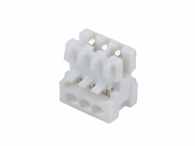 Appli-Mate RAST 2.5 IDT Housing, 2.50mm Pitch, Direct/Indirect, Female, 3 Circuits, Position Key D Removed
