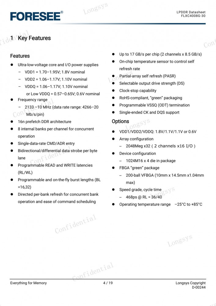FLXC4008G-30 datasheet page 4