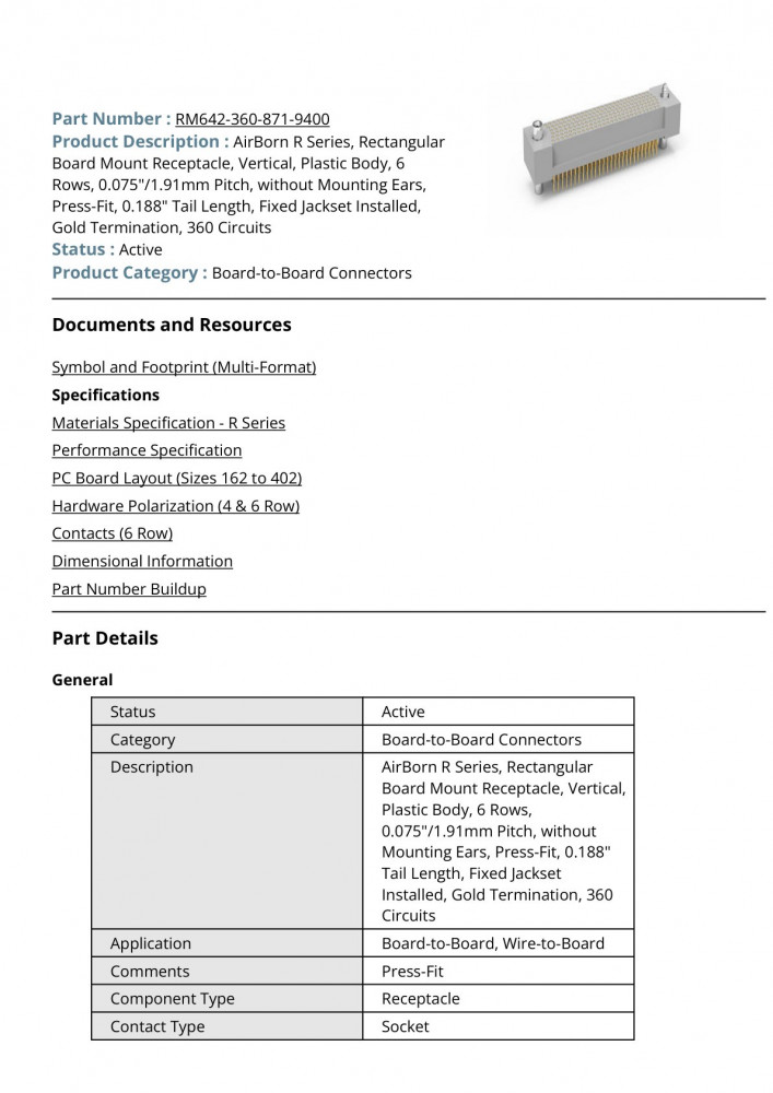 RM642-360-871-9400 technical document image, page 1